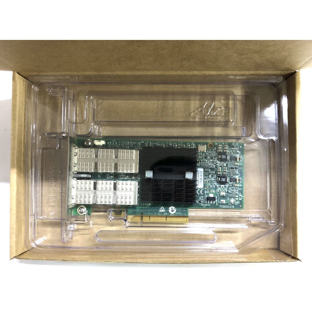Mellanox CX354A ConnectX-3 QDR Infiniband 10Gb Dual-Port QSFP Adapter ...