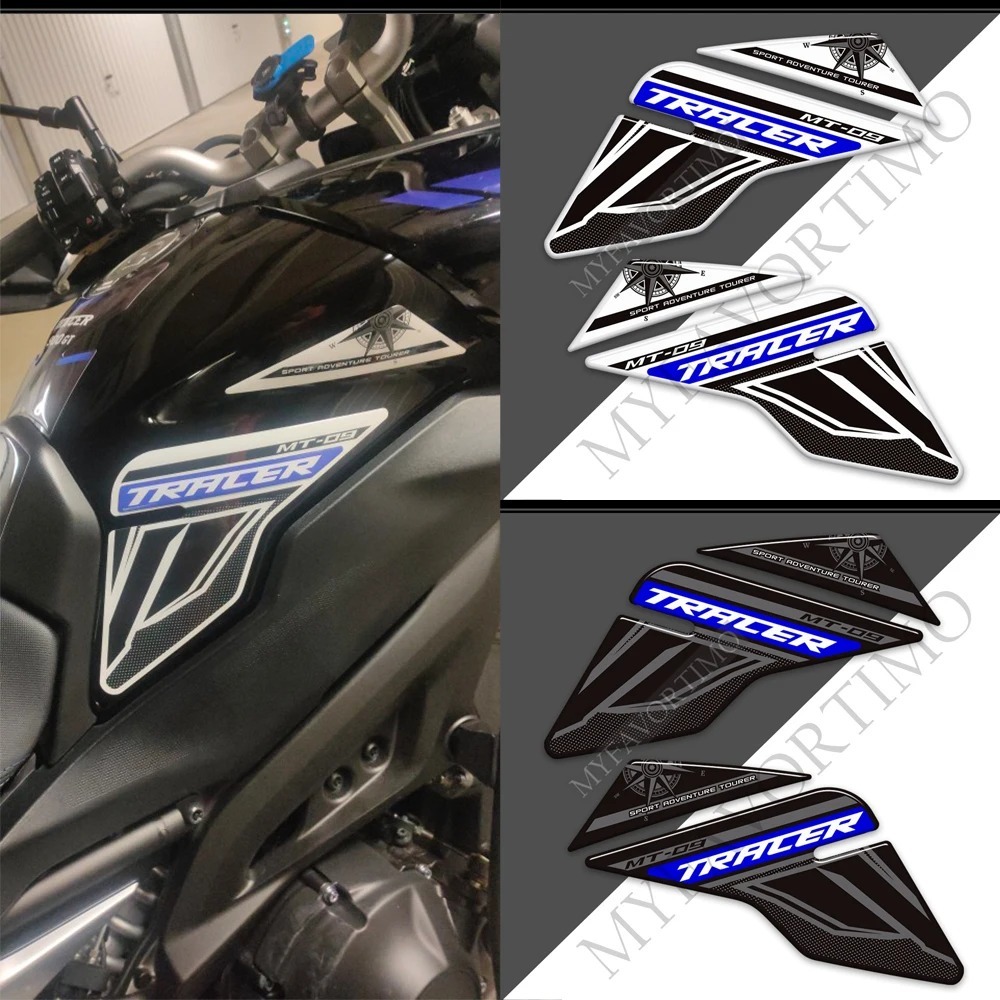 Motorcycle For Yamaha MT09 MT 09 Tracer 900 GT MT-09 Tank Pad Stickers ...