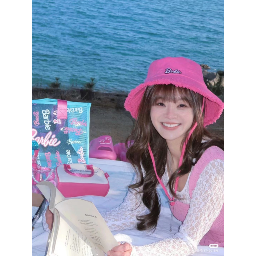 Miniso Barbie 65 anniversary bucket hat | Shopee Philippines