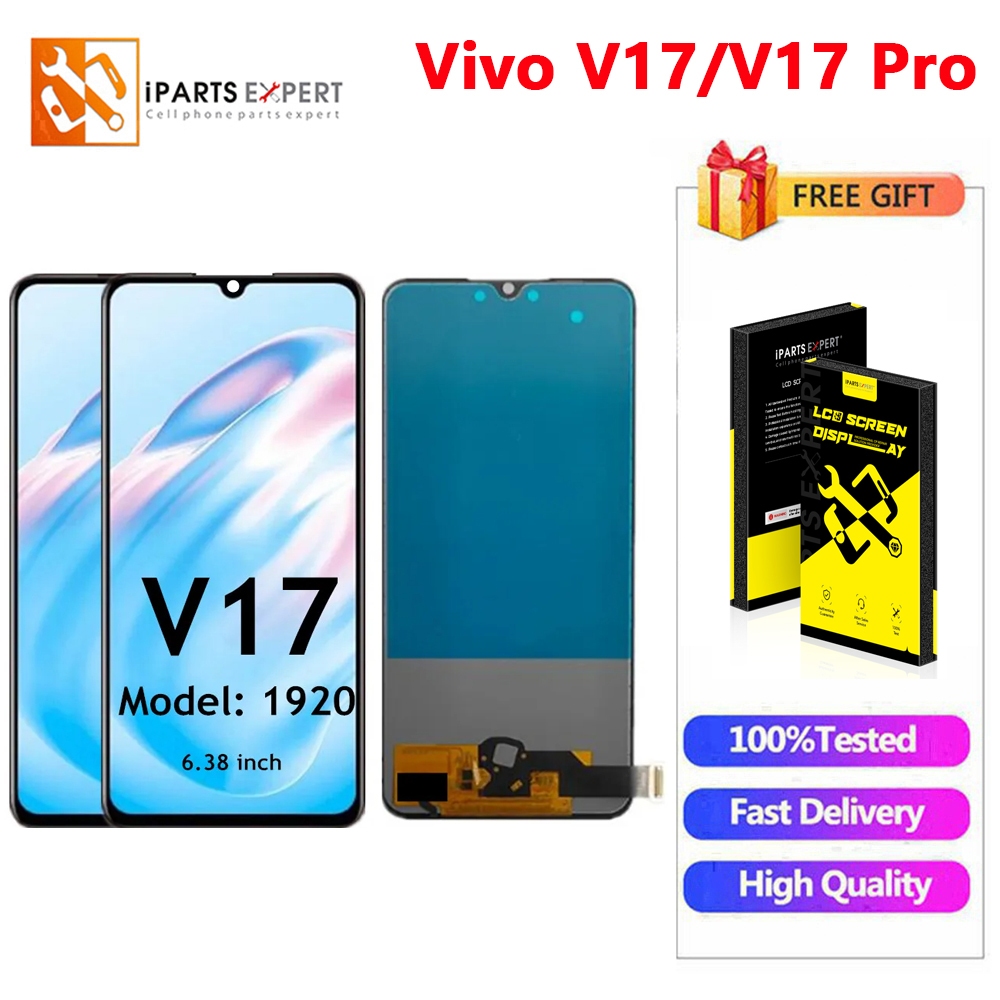 IPARTSEXPERT Original LCD AMOLED For Vivo V17 Pro 1909 PD1931F EX 1910 ...