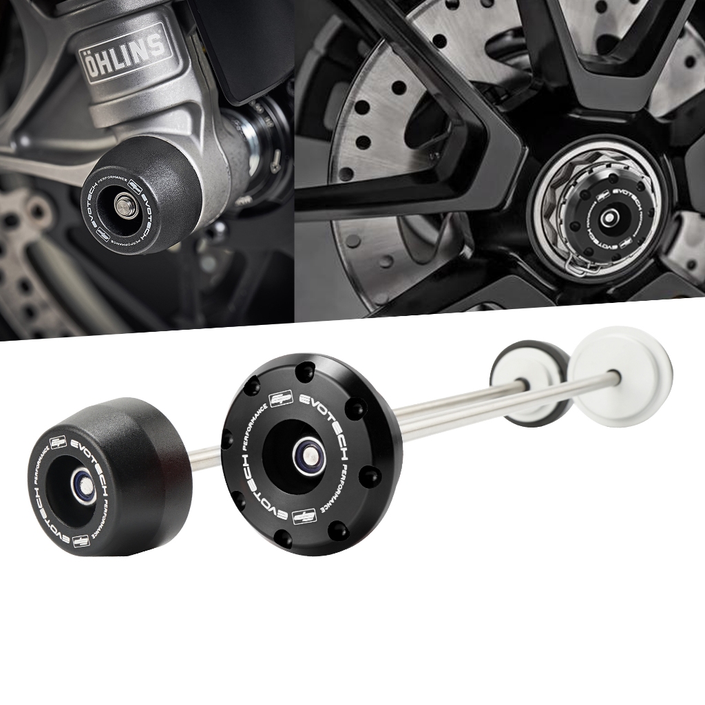 Motorcycle Front Rear Wheel Axle Sliders For Ducati Monster1200/1200S ...