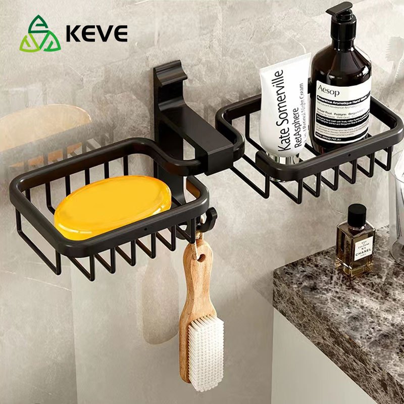 KEVE Space Aluminum Soap Holder for Bathroom Soap Holder organizer Soap ...