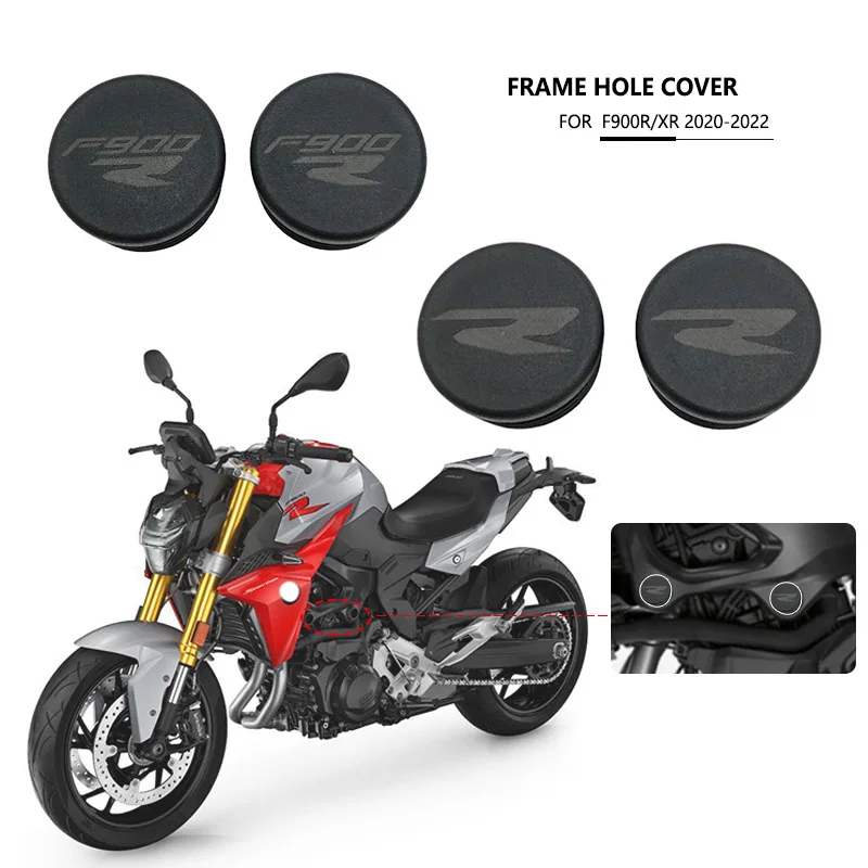 2PCS Frame Hole Cover Caps Plug Decorative Frame Cap Set For BMW F900R ...