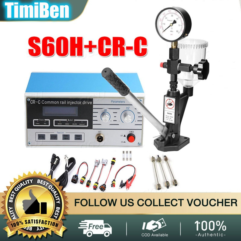 CR-C Multifunction Diesel Common Rail Injector Tester and S60H Nozzle ...