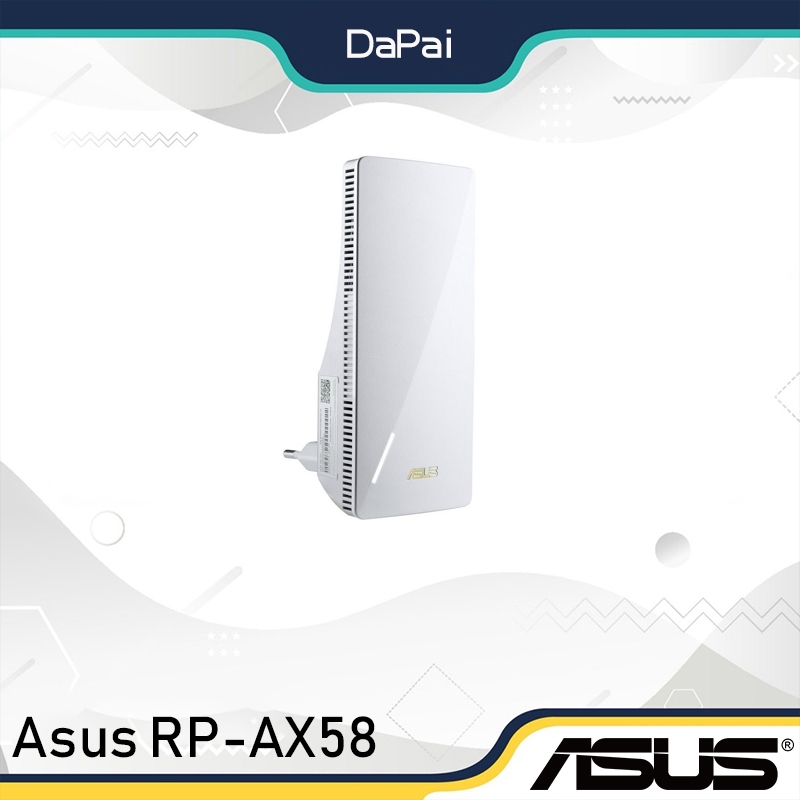 ASUS RP-AX58 WiFi Extender 6 (802.11ax) AiMesh fits all models of WiFi ...