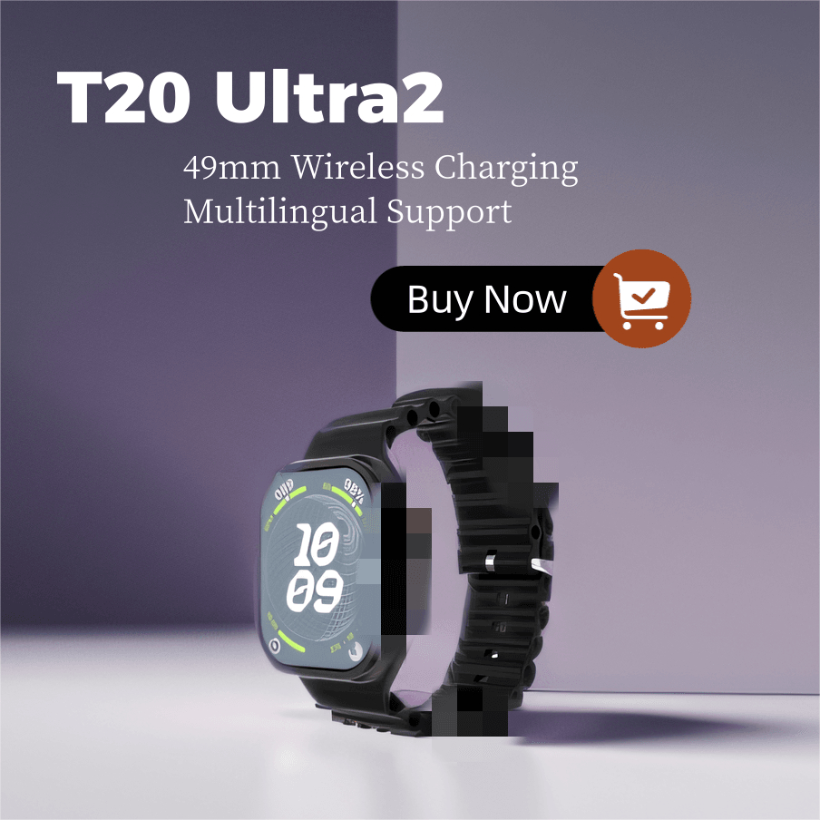 T20 Ultra 2 Smartwatch 49mm -Touch-to-Answer Calls,Four strap!! 2.01-inch Display, AI Voice ...