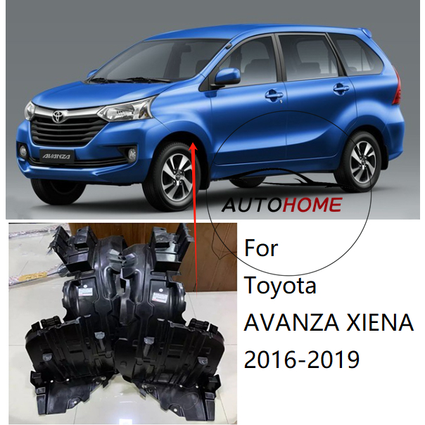 front fender liner for Toyota AVANZA XIENA 2016 2017 2018 2019 2020 ...