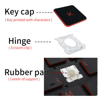 Replacement RGB Backlit Keycap Key For Acer Nitro AN515-54 AN515-55 ...