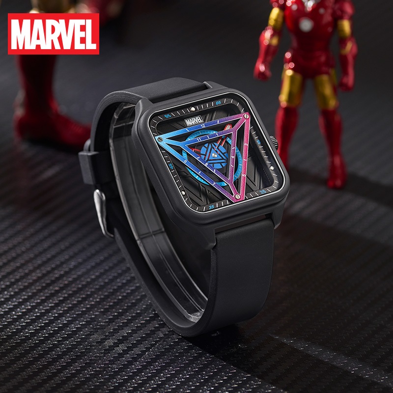 Marvel Co-Branded Iron Man Men's Watch Fashion Trend Cool Quartz Watch ...