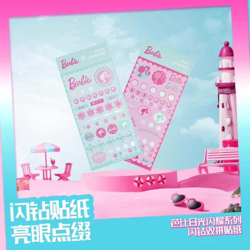 Miniso Barbie 65 anniversary acrylic stickers | Shopee Philippines