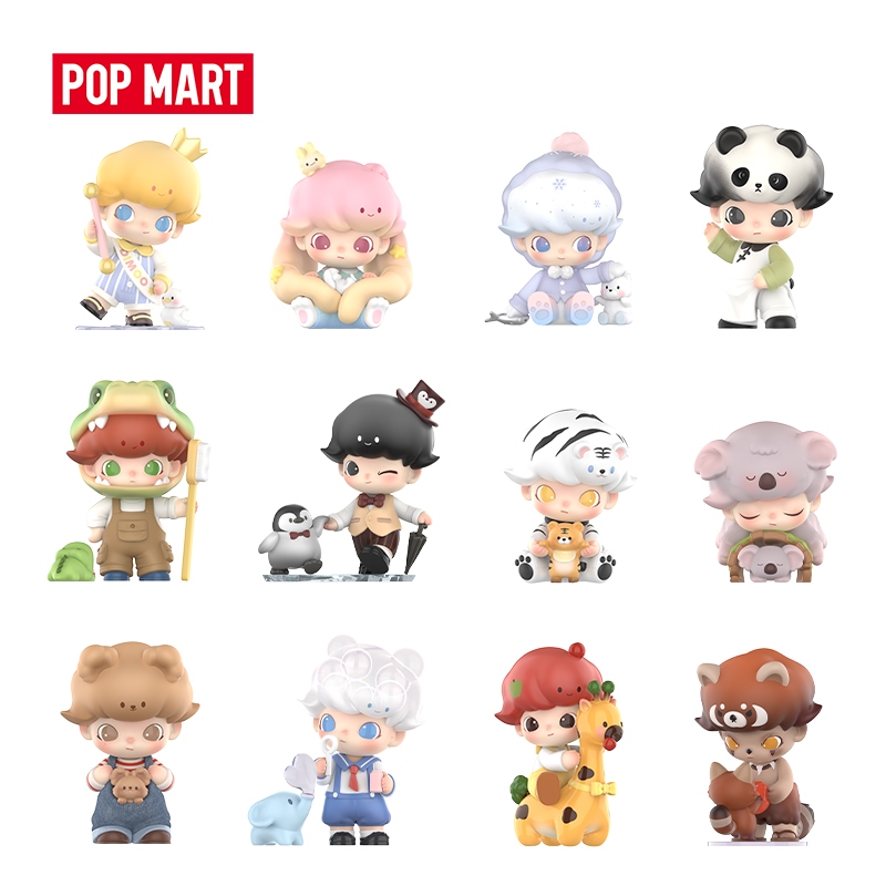 POP MART DIMOO Animal Kingdom Series Blind Box Action Toys Figure ...