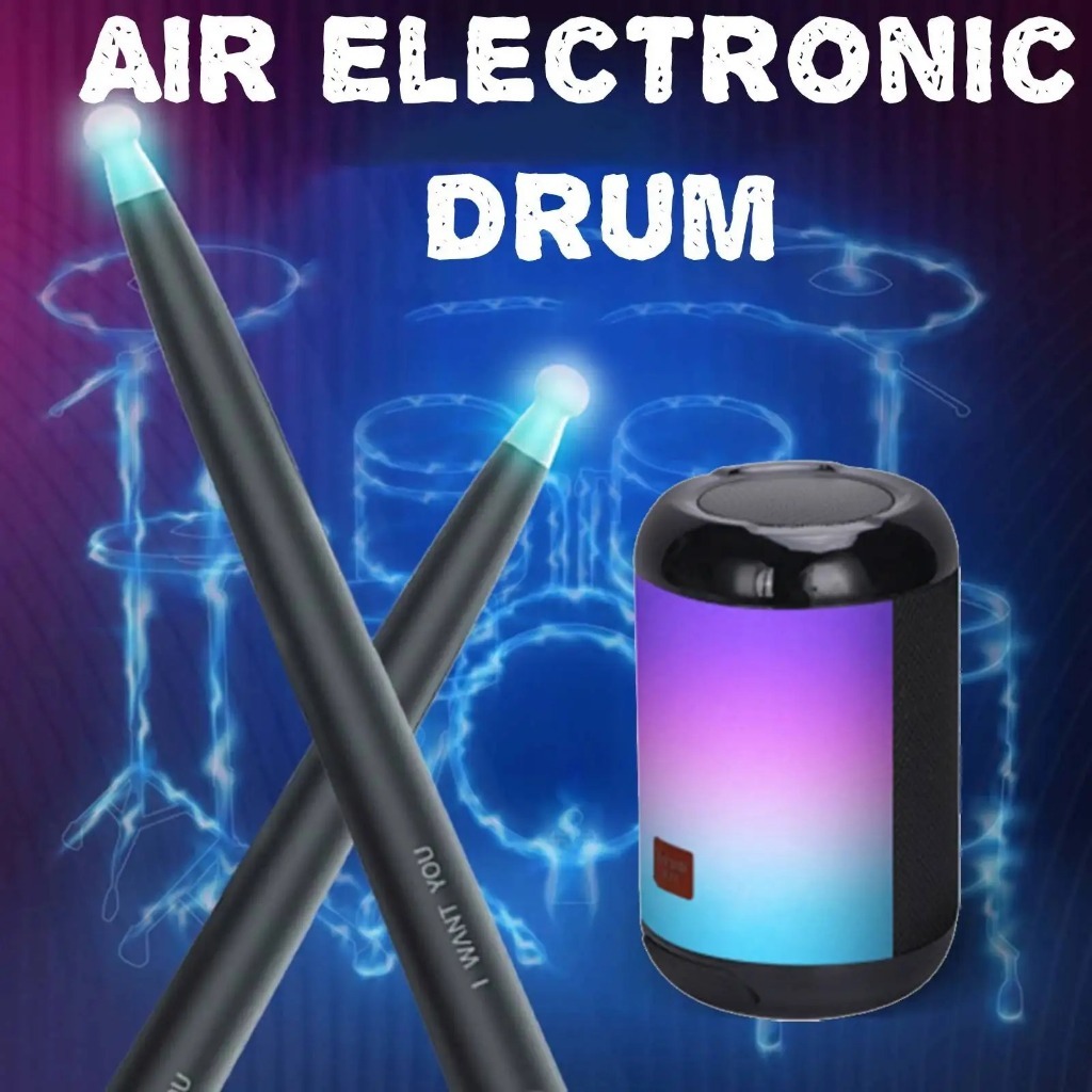 Pocket Drum 2 Pro Air Drum Sticks Electronic Drumstick With Light ...