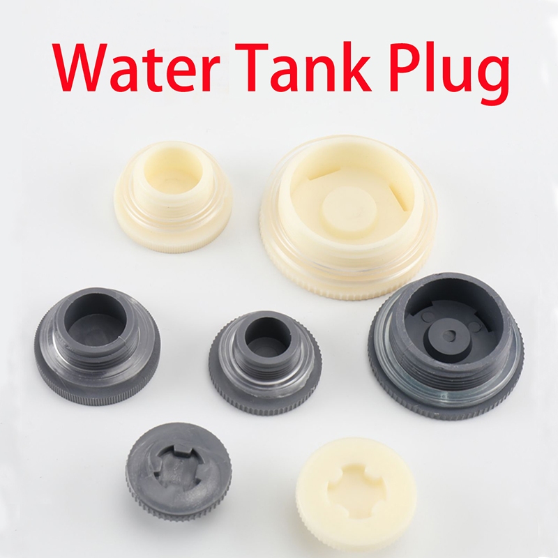 PVC Water Tank Water Tower Plastic Outer Thread Plug Fish Tank Outlet ...