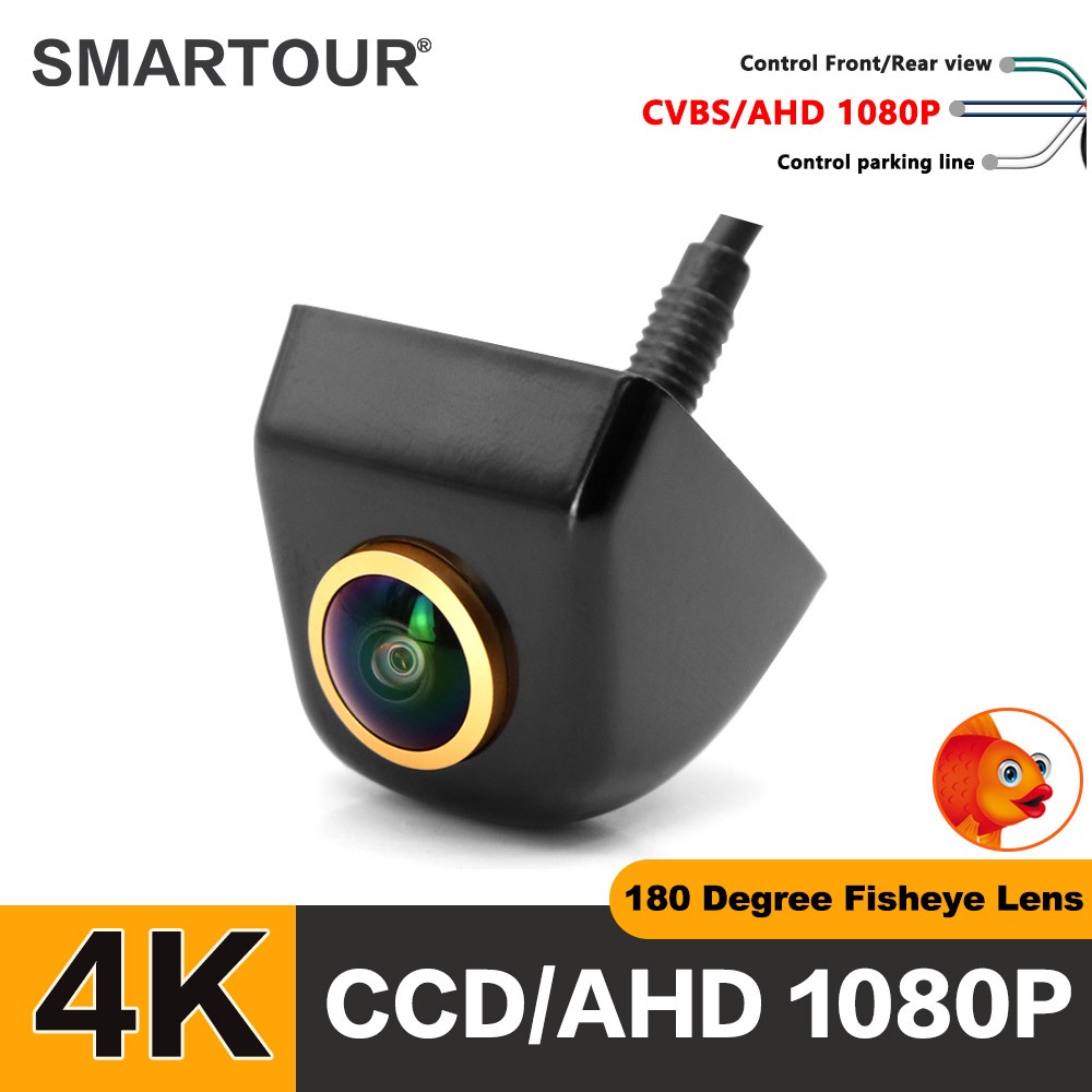 Smartour Car Rear View Camera HD Night Vision Reverse AHD 1080P Metal ...
