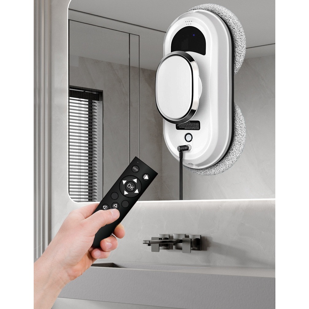 Window Cleaner Robot Smart Glass Cleaning Robotic Remote Control Window ...