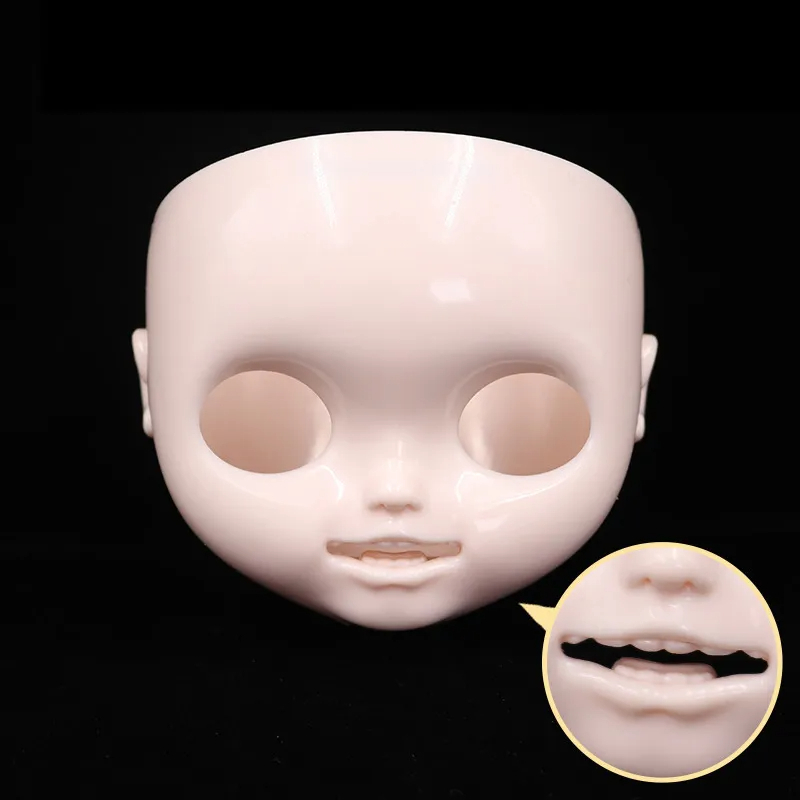 DBS blyth doll open mouth with teeth tongue white skin tan skin no make ...