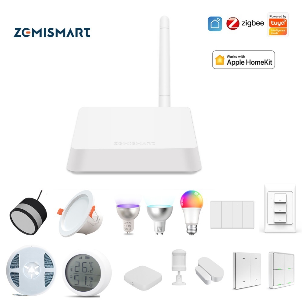ZemiSmart Tuya Zigbee Downlight,Zigbee RGBCW Blub,work with Matter ...