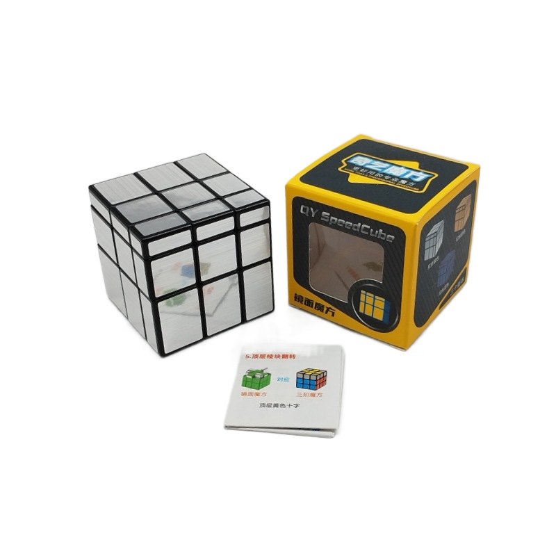 Qiyi 3x3 Mirror Magic Cube Ultra Smooth Professional 3x3x3 Speed Cube ...