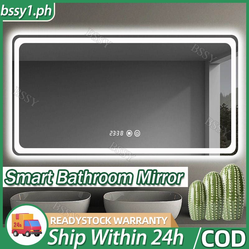 Smart Mirror Bathroom LED Mirror with light Decorative Wall Mounted ...