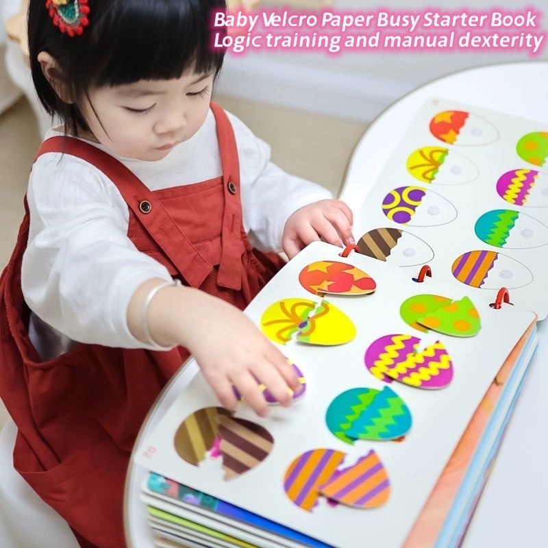 Logical early Learning Toddler Montessori Book Toy For Preschool Kids ...