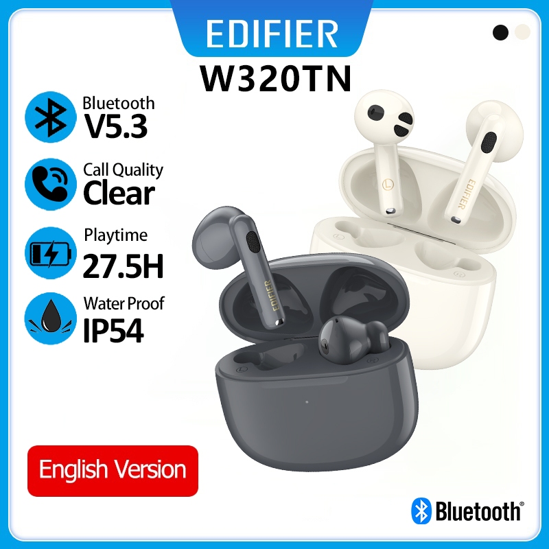 Edifier W320TN Adaptive Active Noise Cancelling Earbuds LDAC & Hi-Res ...