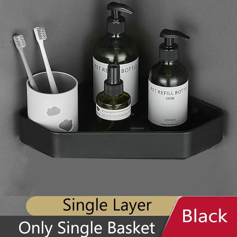 Bathroom storage rack bathroom 304 stainless steel storage rack wall ...