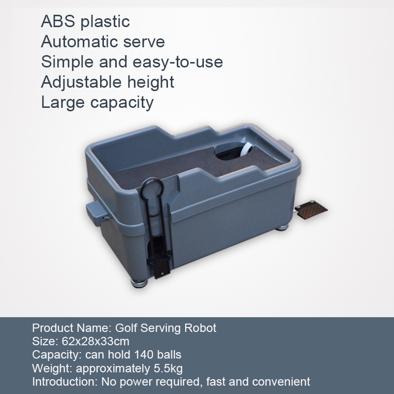 Golf serve robot semi-automatic serve machine multifunctional serve box ...