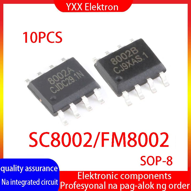 10PCS New original SC8002B FM8002A universal audio amplifier chip IC ...