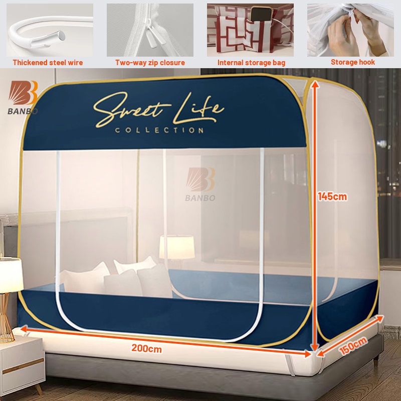 Mosquito net Tent Mosquito net kulambo No-Installation Foldable tent ...