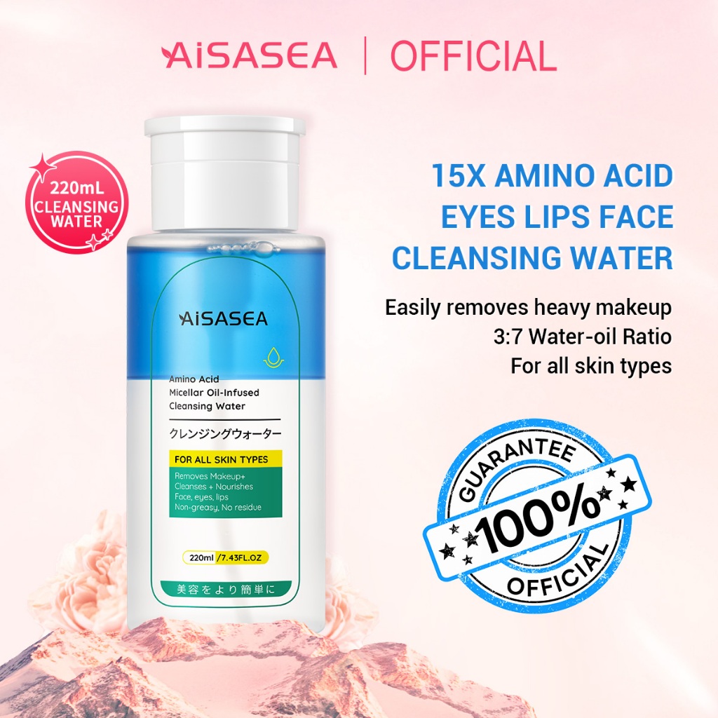 AISASEA Amino Acid Cleansing Water (2in1) Oiland Water Mix 220ml ...