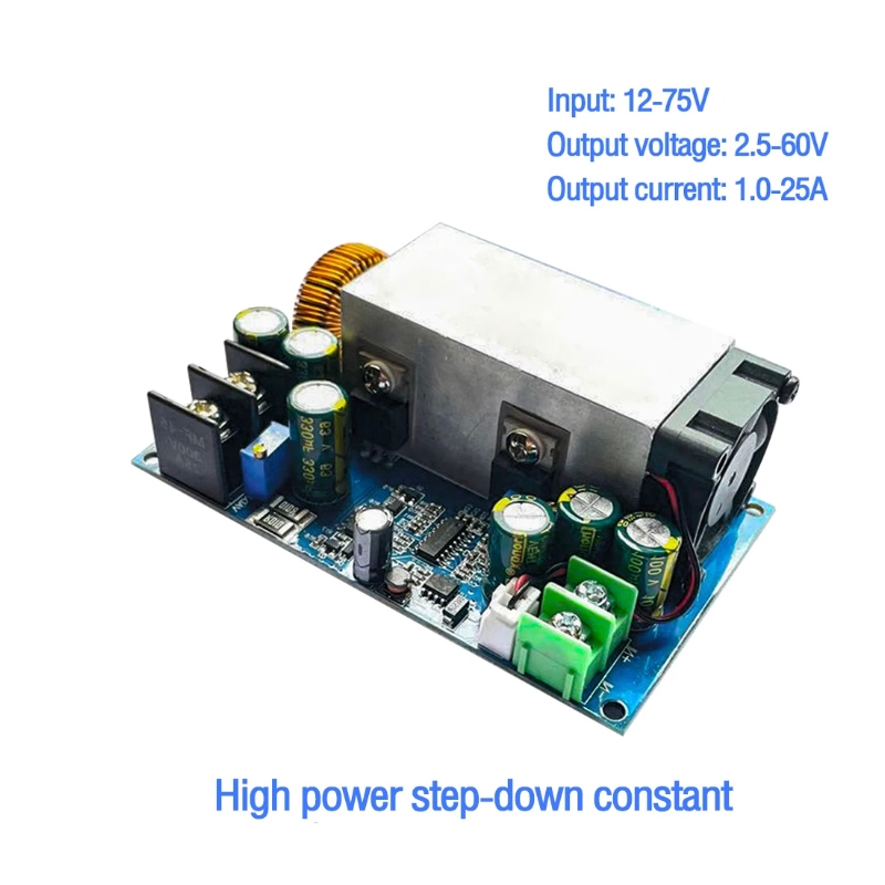 DC 12-75V to 2.5-60V DC-DC Buck Converter 600W Buck Regulator Constant Voltage Constant Current ...
