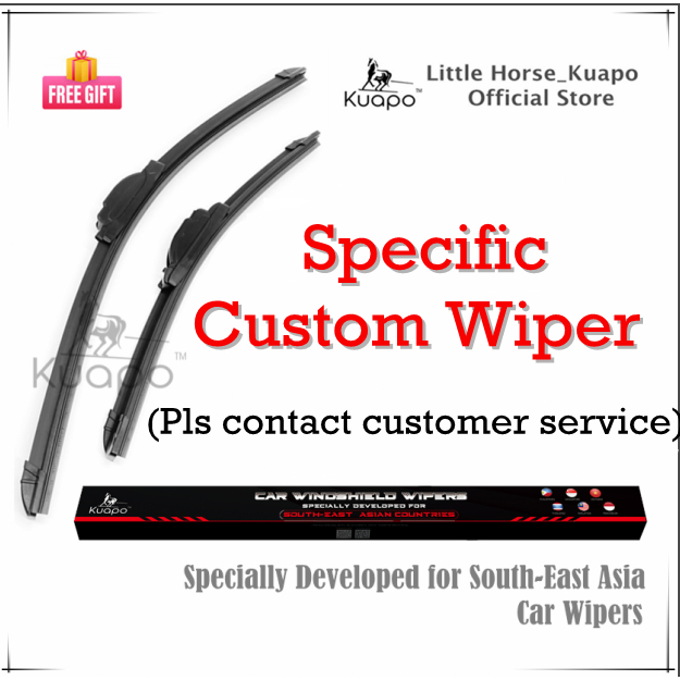 CUSTOM SIZE Wiper Blade (Front / Rear) for ALL BRAND ALL MODEL Car ...
