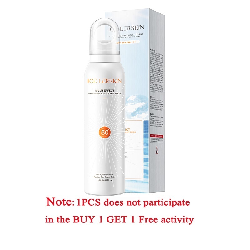 【FDA Approved Buy 1 Take 1】ICE LERSKIN Spray Sunscreen WHITENING ...