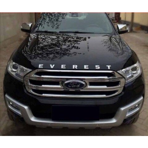 Ford Car Front Label Letter Sticker 3D Emblem Cover for Ranger Everest ...
