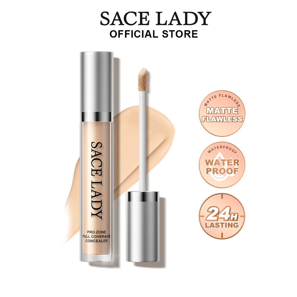 SACE LADY Concealer Full Coverage Matte Smooth Conceal Dark Circles ...