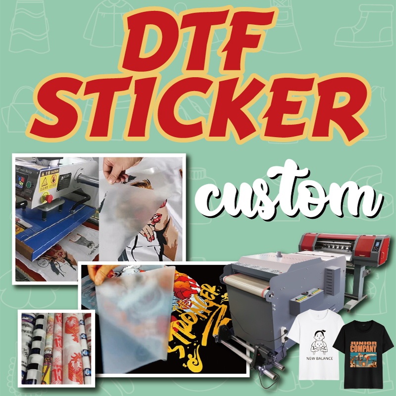 Dtf Fabric Printing Heat Transfer Film for Ironing Shirts. Accept ...