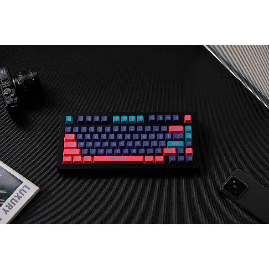 GMK Edgewalker 2077 Pink Keycaps, 129 Keys PBT Keycaps Cherry Profile ...