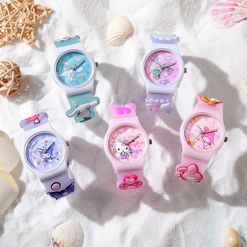 Kegllect Sanrio Kuromi Hello Kitty Cute Cartoon Kids Watch School ...