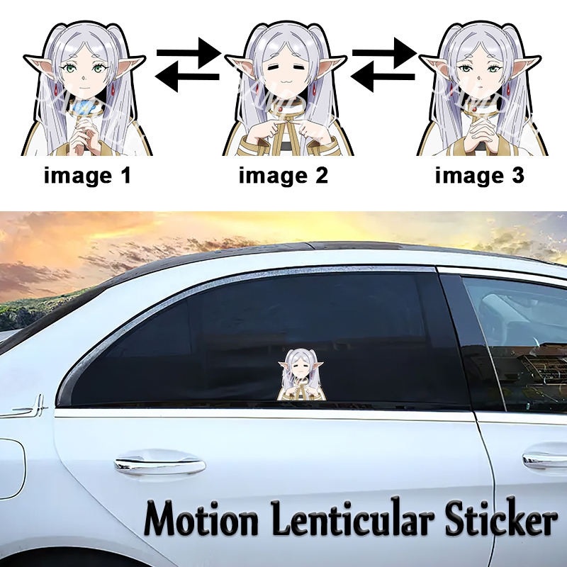 Anime Frieren: Beyond Journey's End Motion Sticker Frieren Car Sticker ...