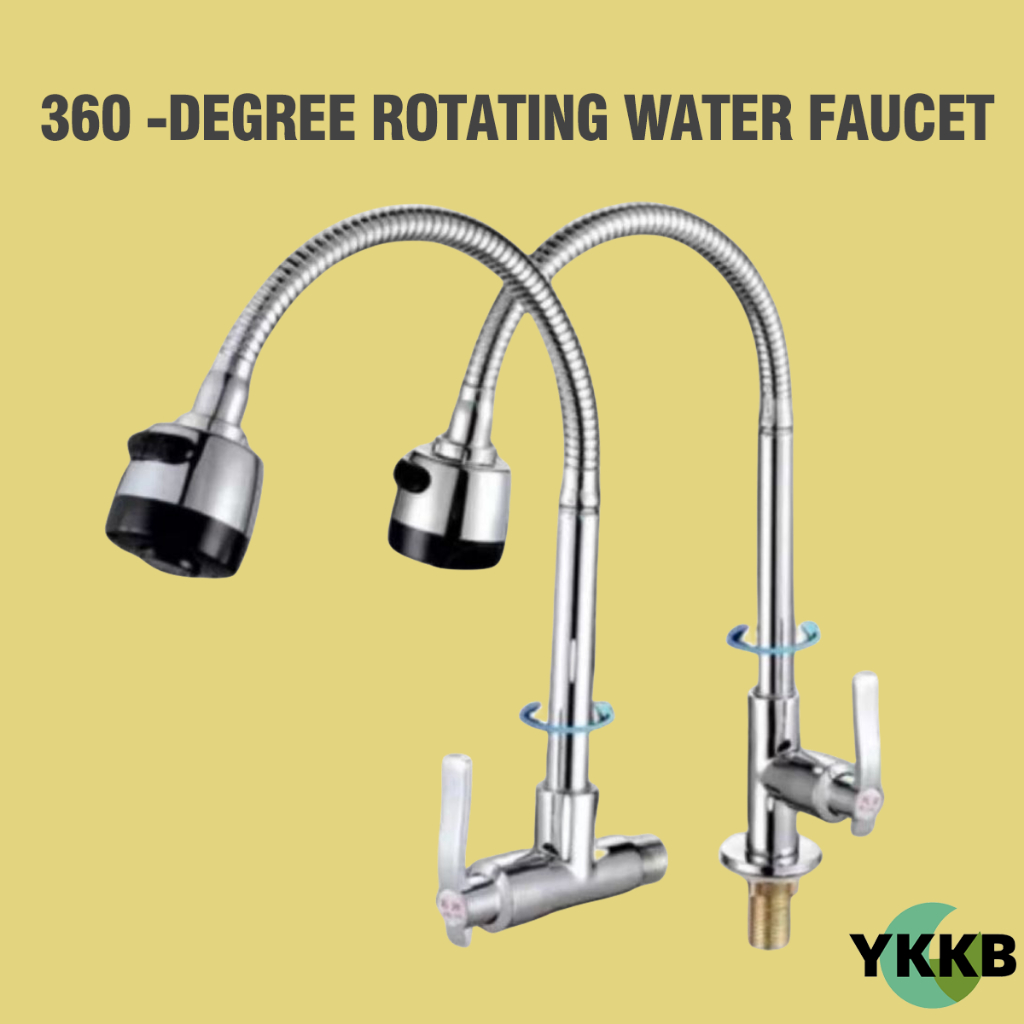 Factory Directly Water Saving Kitchen Faucet Chrome Plated Brass Cold ...