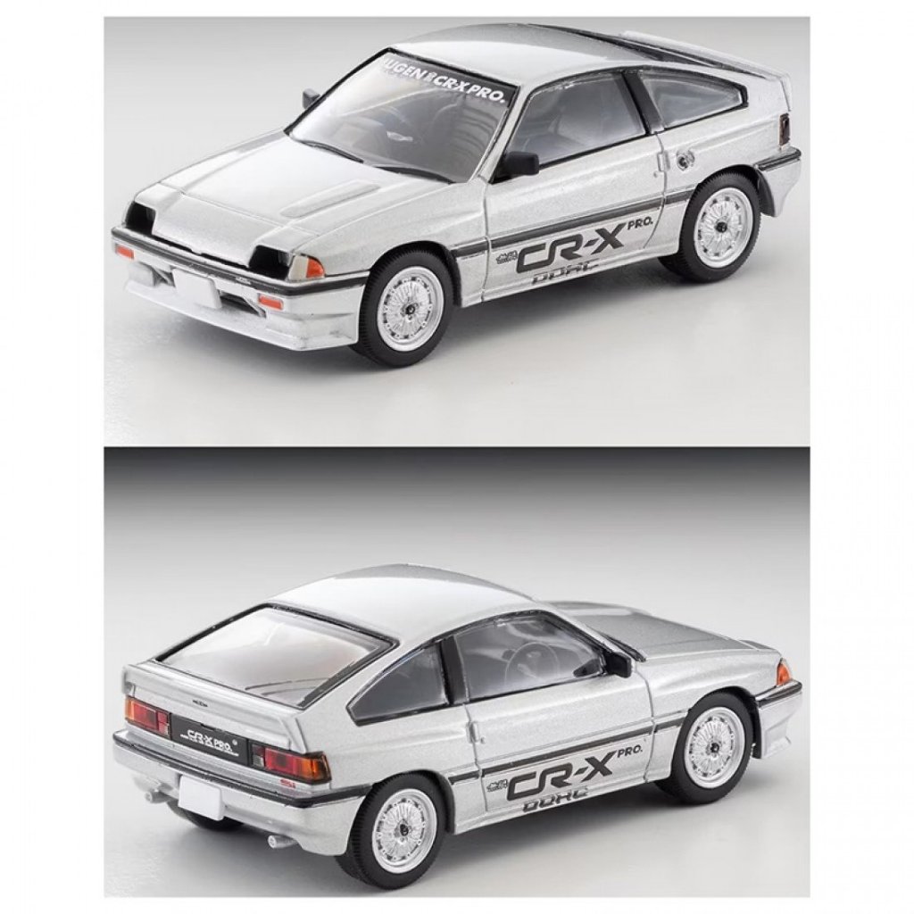 Tomica Limited Vintage Tomytec 4543736327257 1/64 HONDA BALLARD SPORTS MUGEN CR-X PRO SILVER LV ...