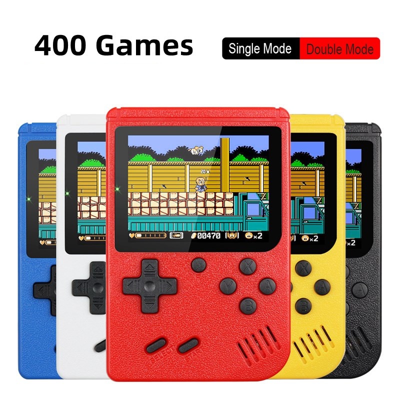 Retro Video Game Console Built-in 400 IN 1 Handheld Gamer Portable ...