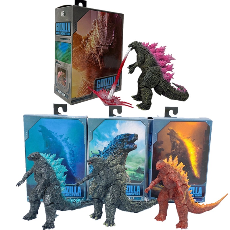 [16cm] Premium Vision Action Godzilla series 4 forms Action figure ...