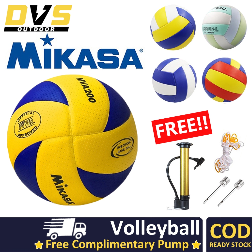Original MIKASA MVA200 Volleyball MVA 200 Volleyball Game Ball Free ...