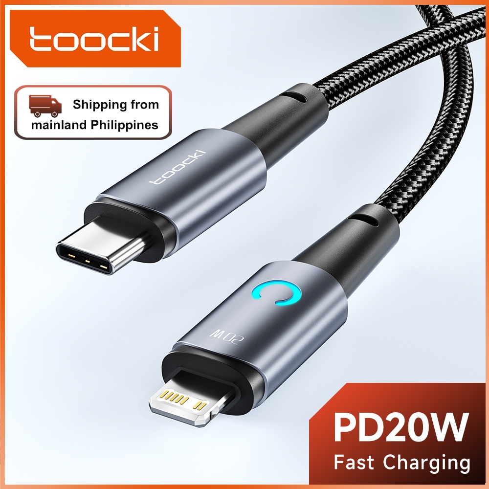 Toocki PD 20W Type C to 10S Cable for iPh 14 13 12 11 Pro 10S cable ...
