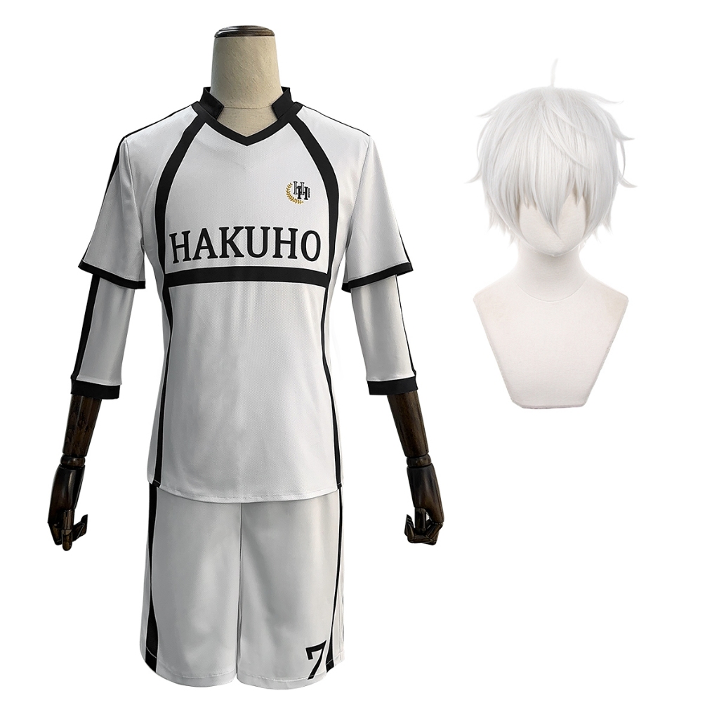 HOLOUN Blue Lock Cosplay Costume Nagi REO Jersey HAKUHO Football Soccer ...