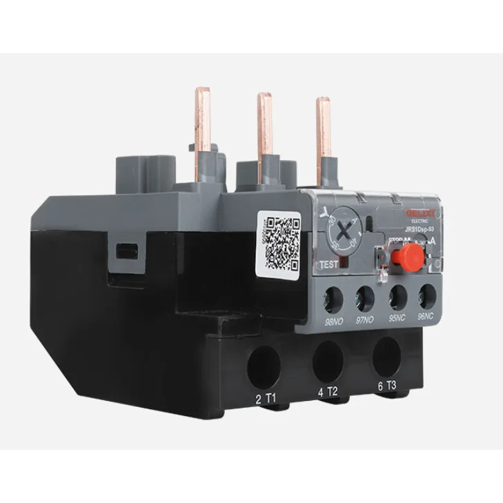 Delixi thermal relay three-phase motor 380V overheat overload protector JRS1DSP-25/Z nr2 LR2 ...