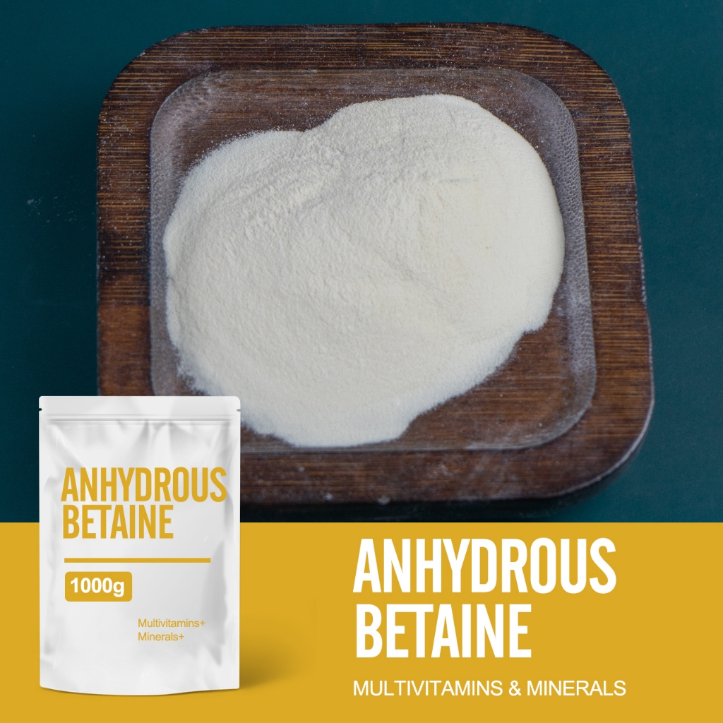 Betaine Food Grade Betaine White Anhydrous Betaine Powder Water Soluble ...