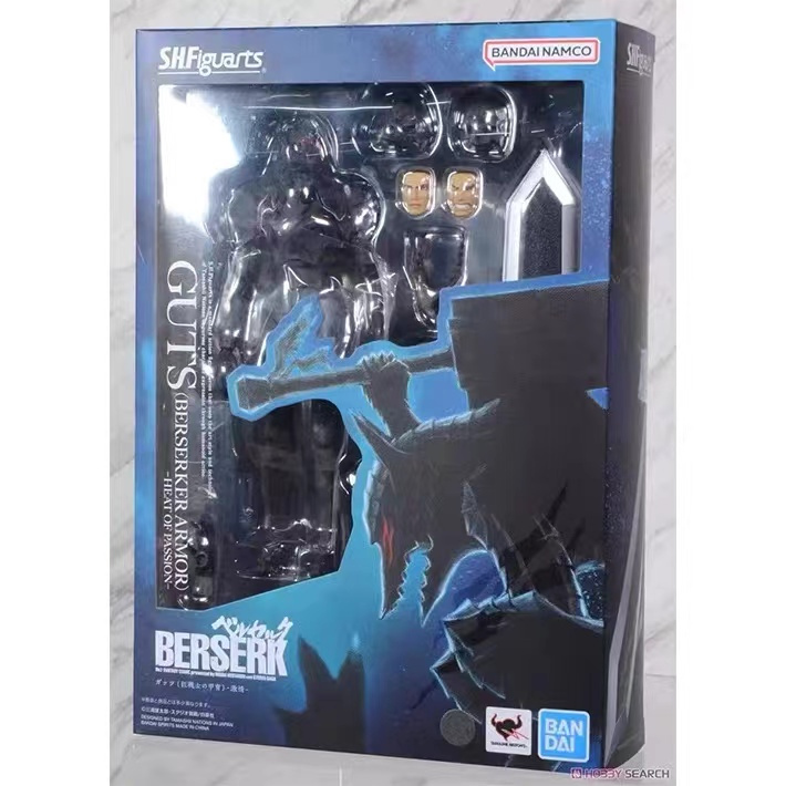 [Ready Stock] BANDAI/BANDAI New Product SHF Berserk Guts Armor Movable ...