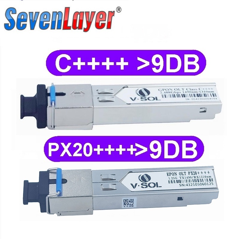 VSOL EPON OLT MODULE PX20++++ >9DB GPON OLT SFP Module C+++ >9DB EPON ...